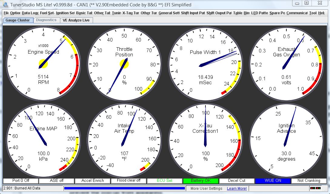MegaShift and Tuning Software